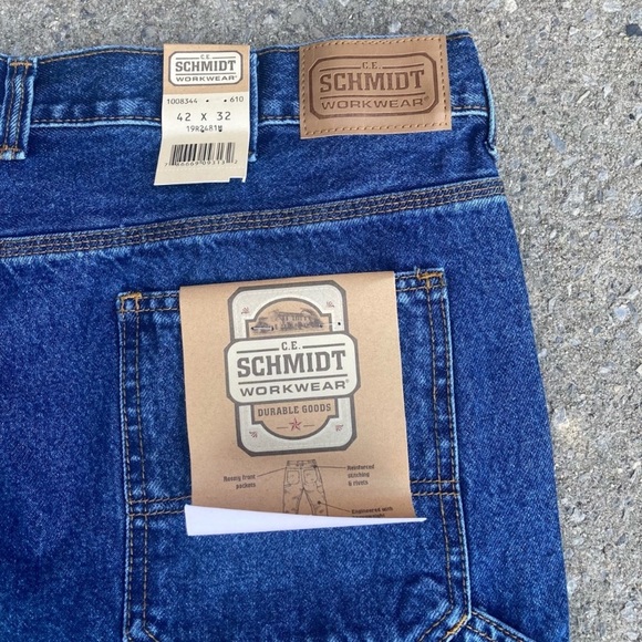 schmidt | Jeans | Schmidt Bundle Of 2 Workwear Utility Jeans 0 Cotton ...